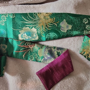 Red Dragon Brocade Tie - Etsy
