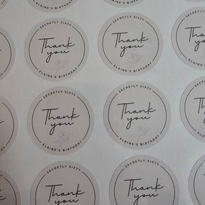 Custom Personalised Business Logo, Oval Stickers, Rectangle, Square ...
