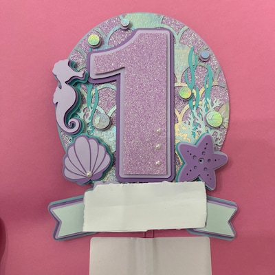 Custom Ocean Cake Topper for Birthday Party, Baby Shower Under the Sea ...