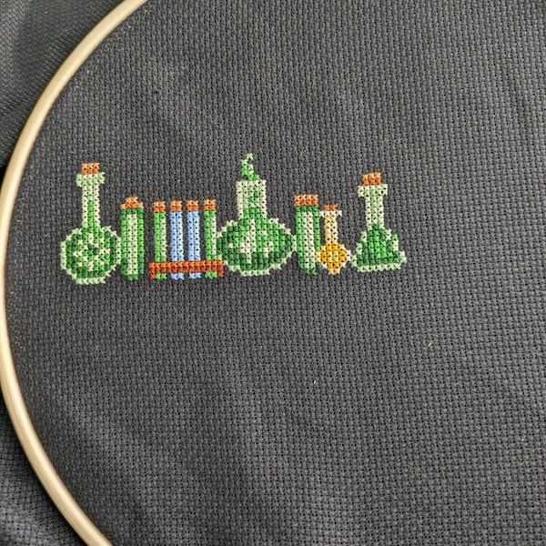 Magic Potions Temperature SAL , Fantasy Stitch Along Cross Stitch ...