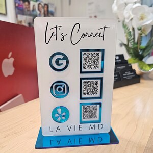 Large QR Code Sign 10x12 Inches - Etsy