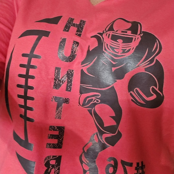 Custom Football Transfer Design DTF. Ready to Press, Heat Transfer ...