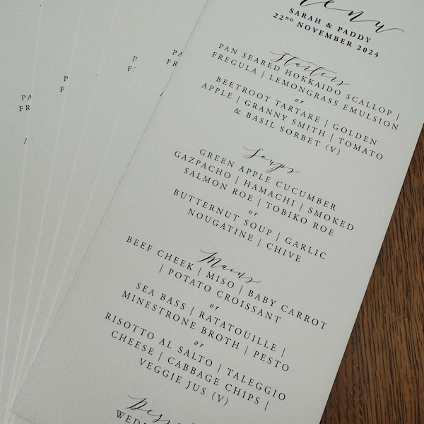 Table Plan Cards - Seating Chart Postcards - Etsy