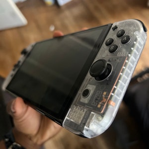 New Custom Nintendo Switch White D-pad Joy-con Controller - Etsy
