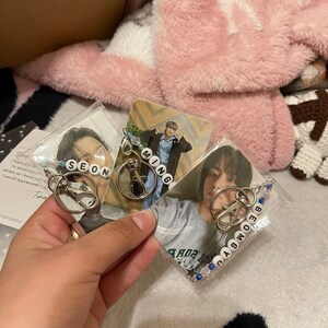 TXT Keychain With Photo Frame | Etsy