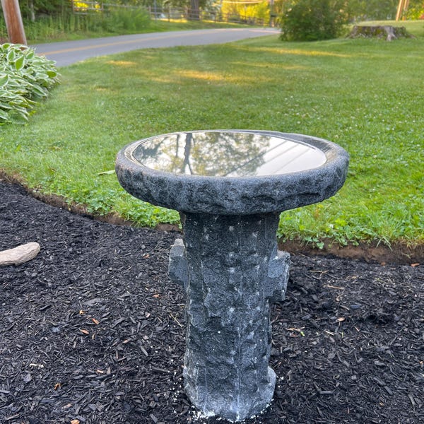 Natural Stone Birdbaths, Birdbaths for Outdoor Gardens, Granite Bird ...