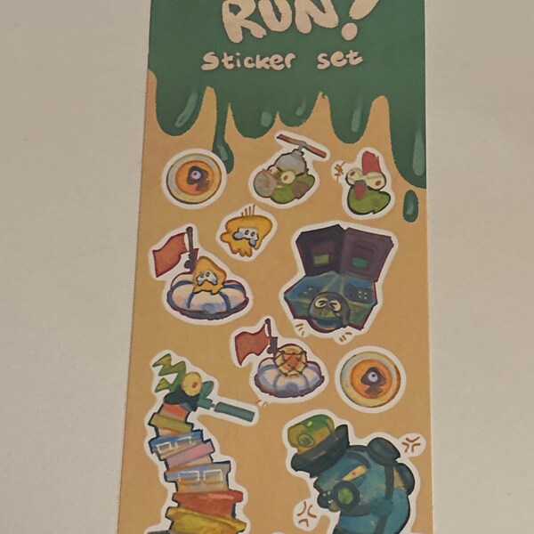 She Skips, He Loafs- Set of Clear Mitsumi and Shima Stickers From Skip ...