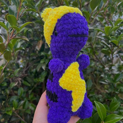 Crochet Lightning Bolt Brooch Pattern - Etsy