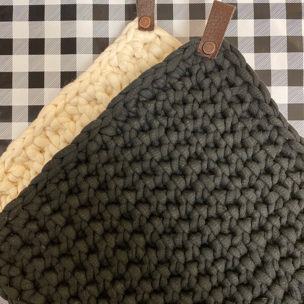 Crochet Pattern, Crochet Pot Holder Pattern, Crochet Trivet Pattern ...