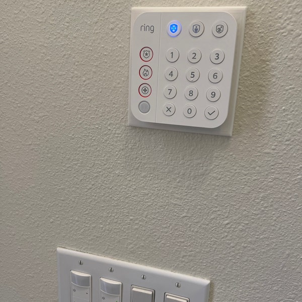 Extended V2 Wall Mount for Ring Alarm Keypad 3D Printed - Etsy