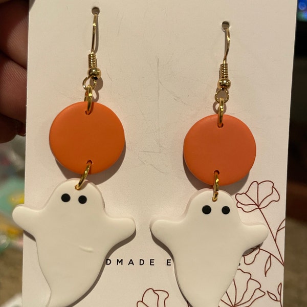 Breast Cancer Awareness Ribbon Earrings, Clay Cancer Ribbon Earrings ...