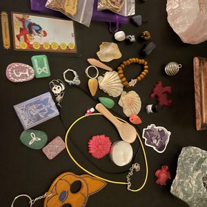 Magic Crystal Confetti Mystery Witch Scoop Witch Crystal - Etsy