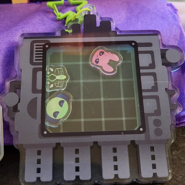 READ LAST IMAGE Rain World Iterator Holographic Acrylic Charms - Etsy