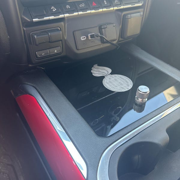 FITS 2019-2023 GMC Sierra Chevy Silverado Console Shield Console Cover ...