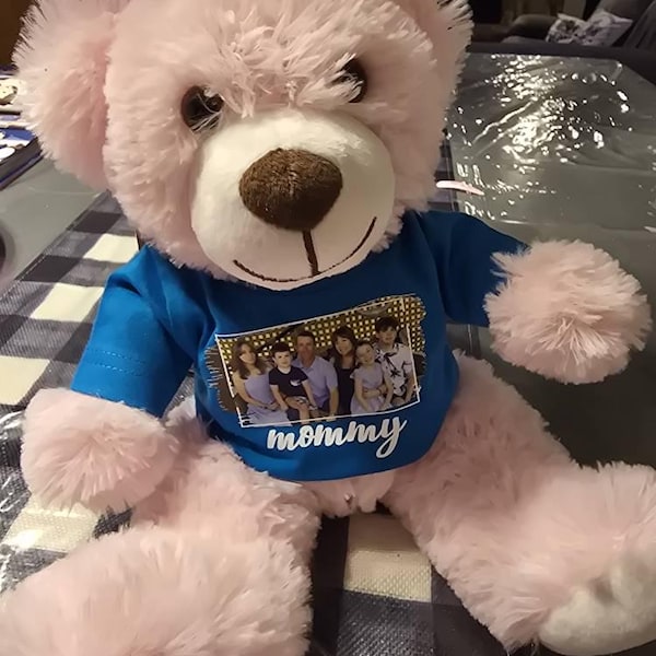 Personalized Teddy Bear With Voice Recording & Custom Apparel | Novelty ...