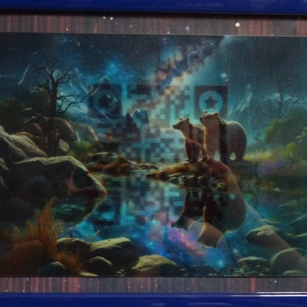 CUSTOM Lenticular Flip Print (paper Sizes) | 2-3 Images in 1 Poster ...