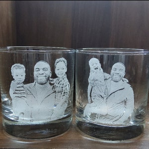 Father's Day Gift From Daughter Glass Fathers Day Gift, Dad Gift, Papa ...