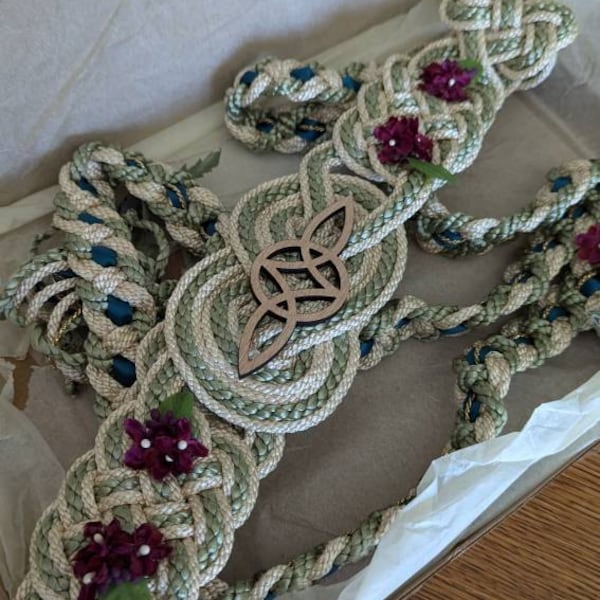 Handfasting Cord - Celtic 'nine Knots' Design - Serch Bythol - Custom ...