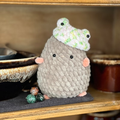 Frog Crochet Pattern matcha Plushies Amigurumi Keychainpdf Pattern - Etsy
