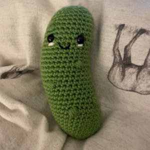 Pickle Cucumber Crochet Pattern PATTERN ONLY PDF Download Amigurumi ...