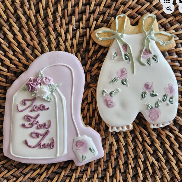 Vintage Heart Buttercream Cake Cookie Cutter - Etsy