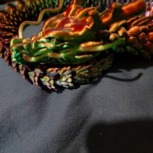 Articulated Winged Rose Dragon. High Quality 3D Printed Fidget - Etsy