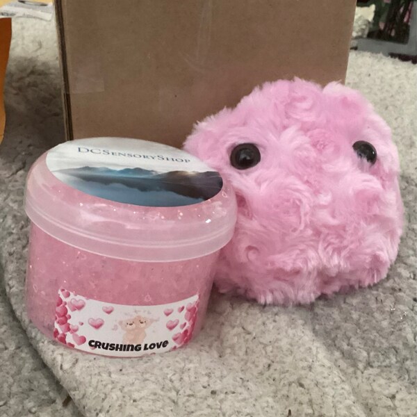 Grape Soda Fizz - Clear Slime, Grape Slime, Crunchy Slime, Snow Fizz ...