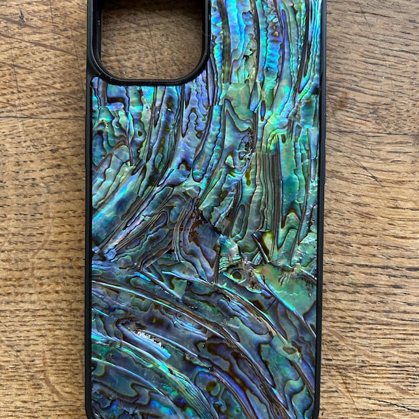 Abalone Shell Phone Case Iridescent Cover for iPhone 16 15 14 13 12 11 Pro Max /16pro/16promax ...