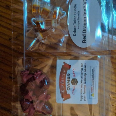 Treasure Chest Tokens set of 10 - Etsy