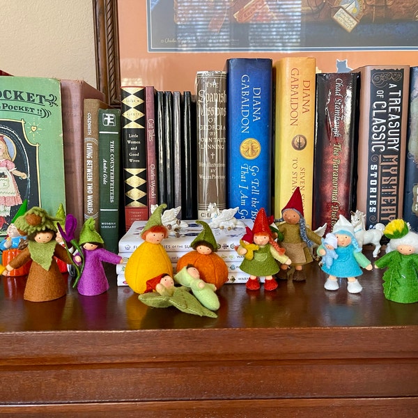 Sleep Sack Bedding for Little Waldorf Pocket Baby Doll, Handmade Wool ...