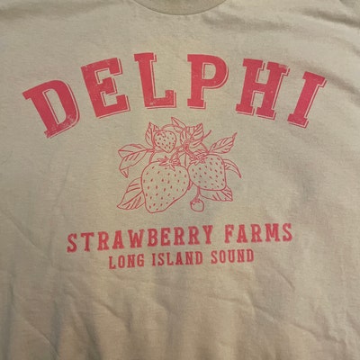 Delphi Strawberry Farms Sweatshirt Hoodie T Shirt, Graphic Tee, Percy ...