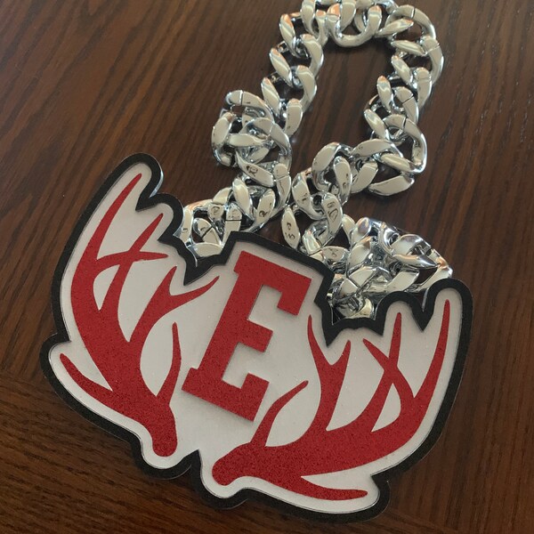 Custom Basketball Turnover Chain Logo Miami Cuban Link Swag Bling ...