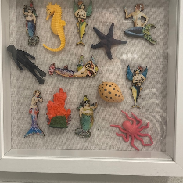 Famous Mermaids- Wood Die Cut - Decalled - Etsy