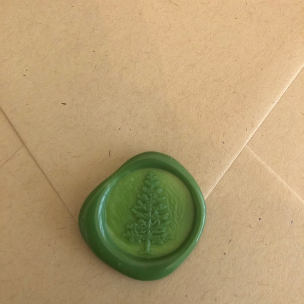 Pine Tree Wax Seal Wax Seal Stamp/christmas Tree Wax Seal Stamp/custom ...