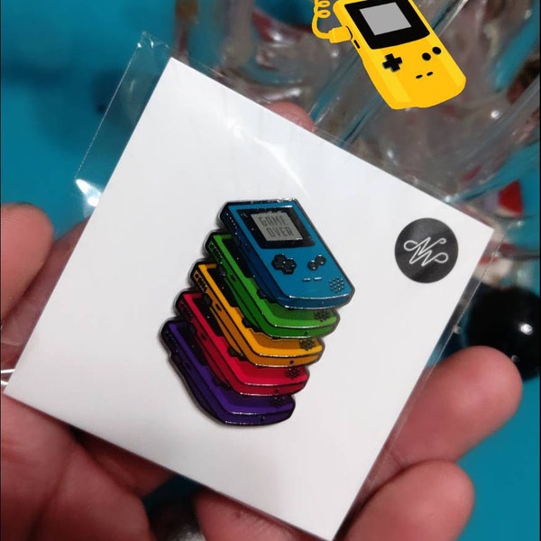Game Boy Colors - Enamel Pin - Etsy