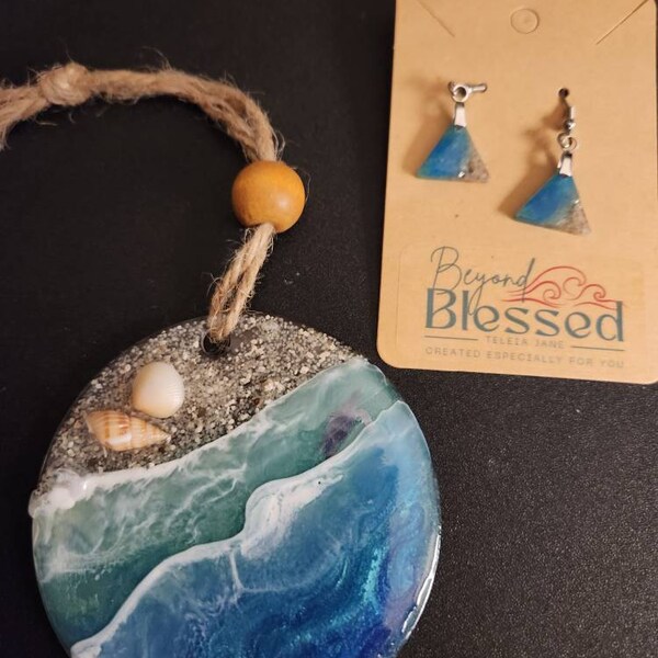 Take Me to the Beach Handcrafted Resin Suncatchers Bring a Breezy ...
