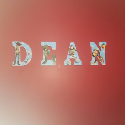 Thomas the Tank Engine Wooden Letters, Custom, Train Letters, Boy Girl ...