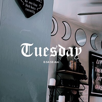 Welcome Sign Goth Home Decor Dark Humor Pastel Grunge Weird Stuff ...