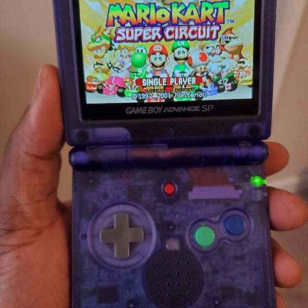 Revive Your Gameboy Advance SP With IPS V2 Screen, Fresh Shell, Buttons ...