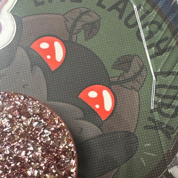 Mothman Sticker || Live Laugh Lurk - Boba Mothman Series || Cute Baby ...