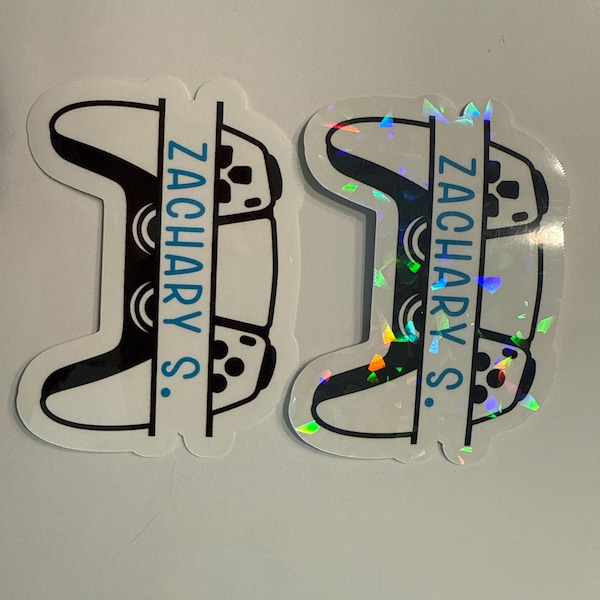 Gaming Controller Name Labels | Gaming Sticker | Gamer Tag Stickers ...
