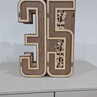 Wooden Safe Box Laser Cut Vector File, Gift Box Like Safe SVG File for ...