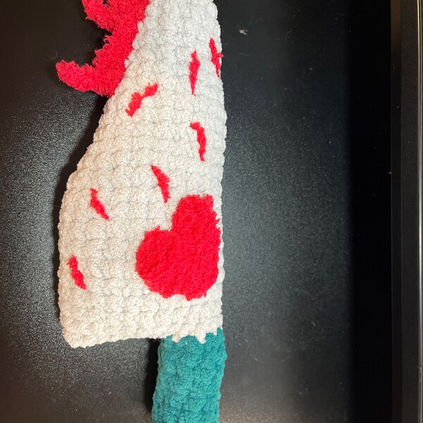 Chef Knife - PDF Crochet PATTERN, Ghost, Love, Horror, Blood, Knife ...