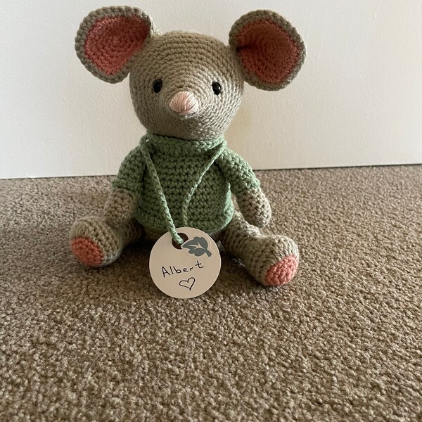 Amigurumi Crochet Pattern Albert the Mouse ENGLISH ONLY - Etsy