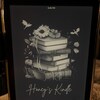 Custom Kindle Lock Screen, Book Stack Romantasy Kindle Screen Saver ...