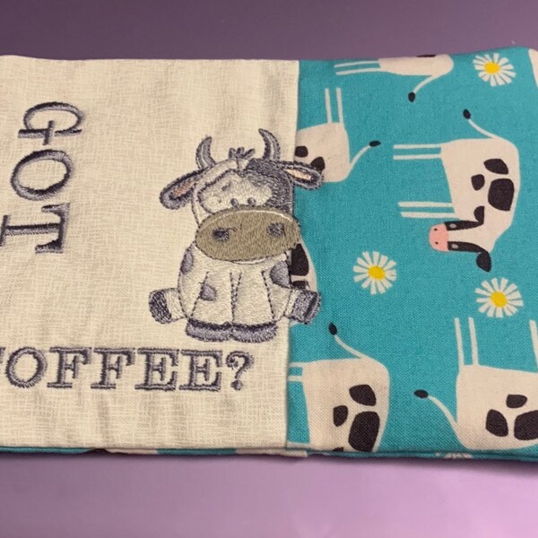 Cute Cow Embroidery Design - Etsy