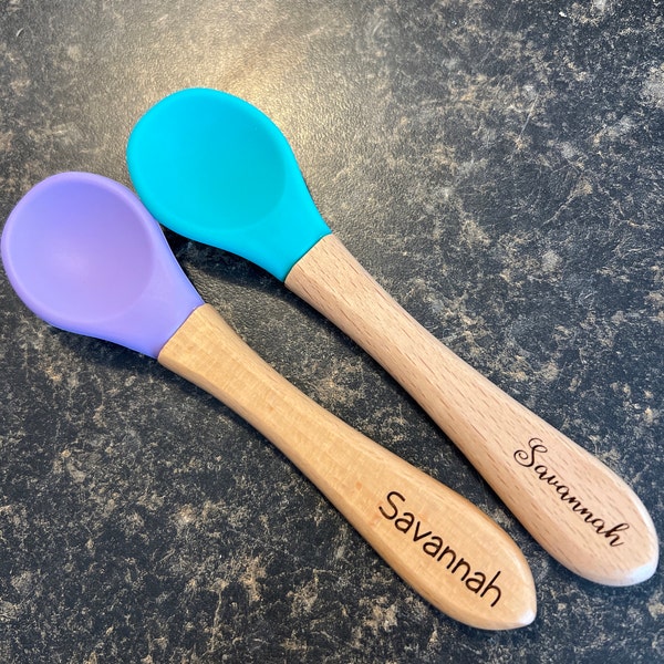 Personalized Baby Spoon, Engraved Baby Spoon, Baby Gift, Baby Shower ...
