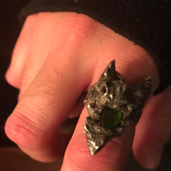 Citrine Ring the Sun of Thelidon, Druid Magic Ritual Ring - Etsy