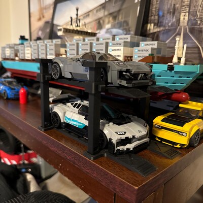 Triple Car Lift Display Stand for Speed Champions - Etsy
