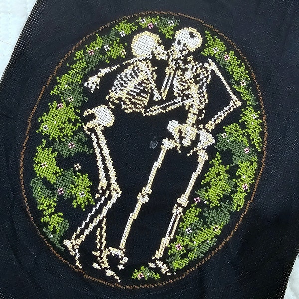 The Hasanlu Lovers - Archaeology Cross Stitch - Ancient Skeleton Lovers ...